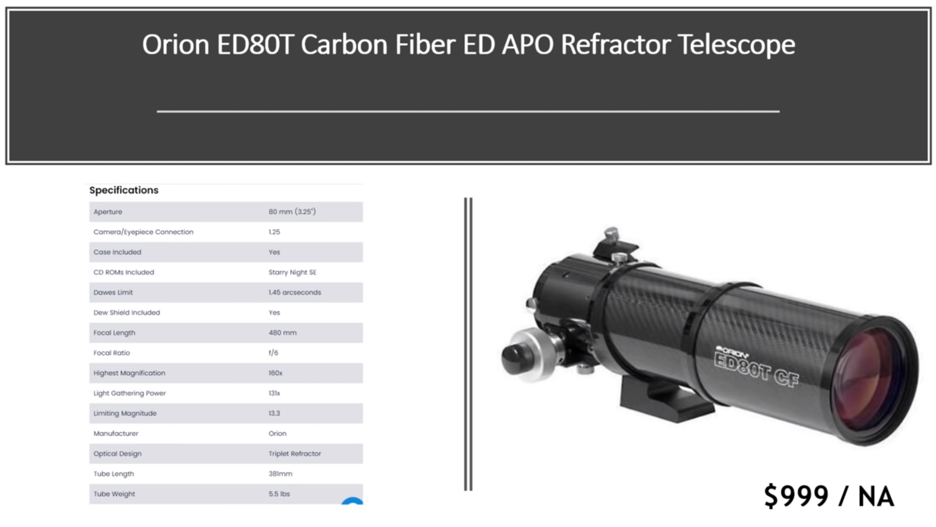 Best Affordable Telescope to Start Astrophotography!? – Wido's AstroForum