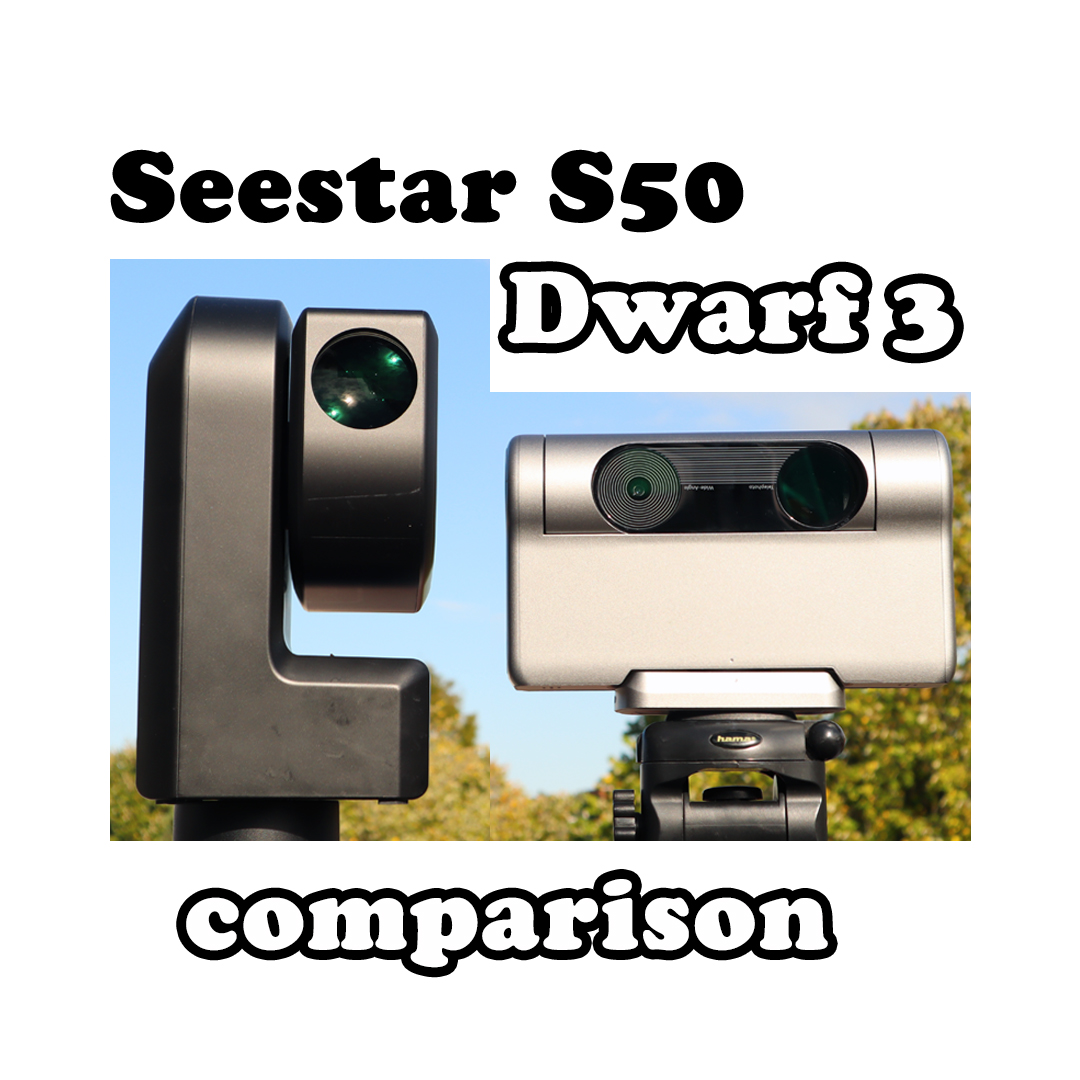 Dwarf 3 vs Seestar S50 Smart Telescope Comparison Review – Wido's ...
