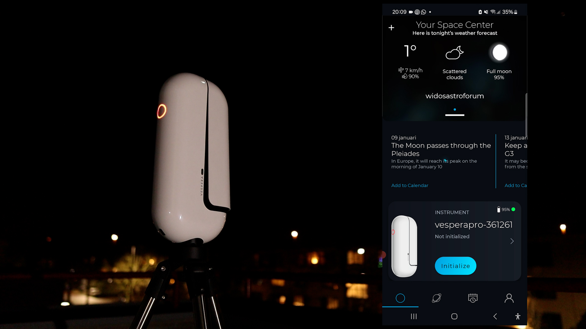 Vaonis Vespera Pro Review + Tutorial – Wido's AstroForum